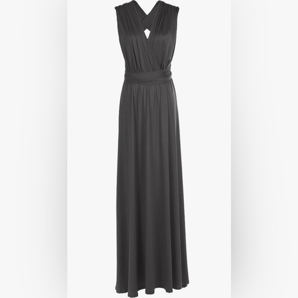 Lulus | Dresses | Nwt Gray Maxi Dress One Dress Worn Multiple Ways Fun ...